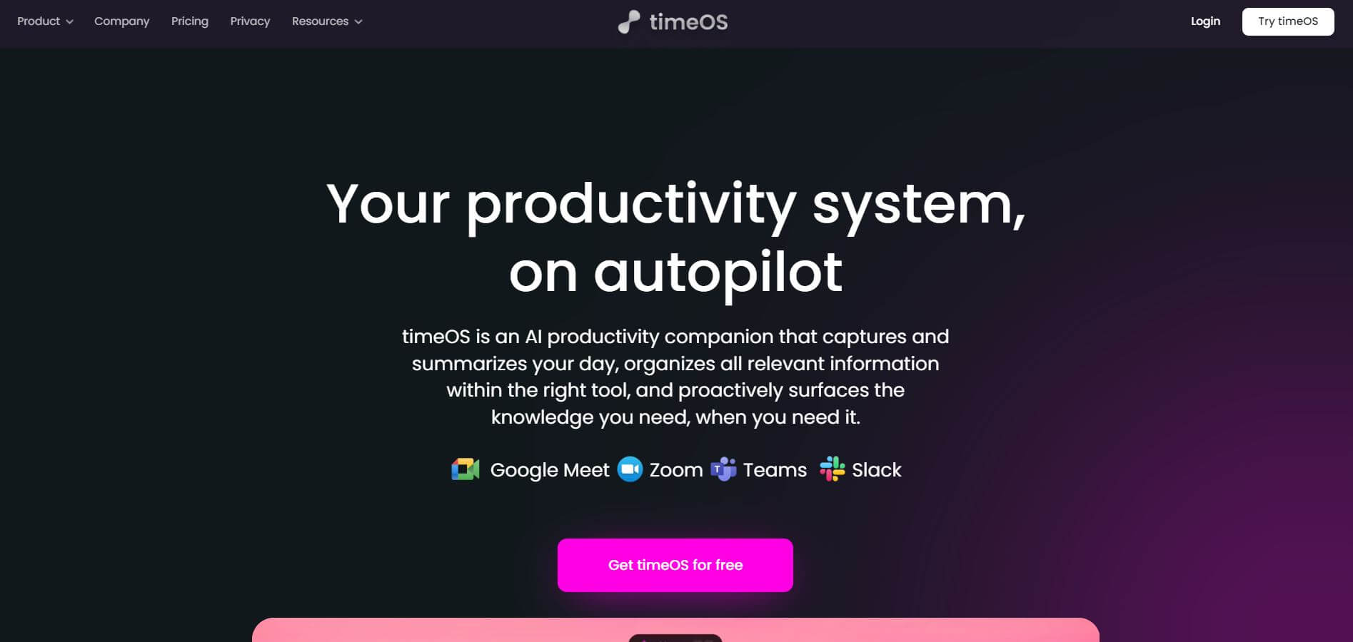TimeOS ai | Let's AI בינה מלאכותית