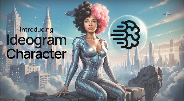 יצירת דמות עקבית עם Ideogram Character | Let's AI בינה מלאכותית