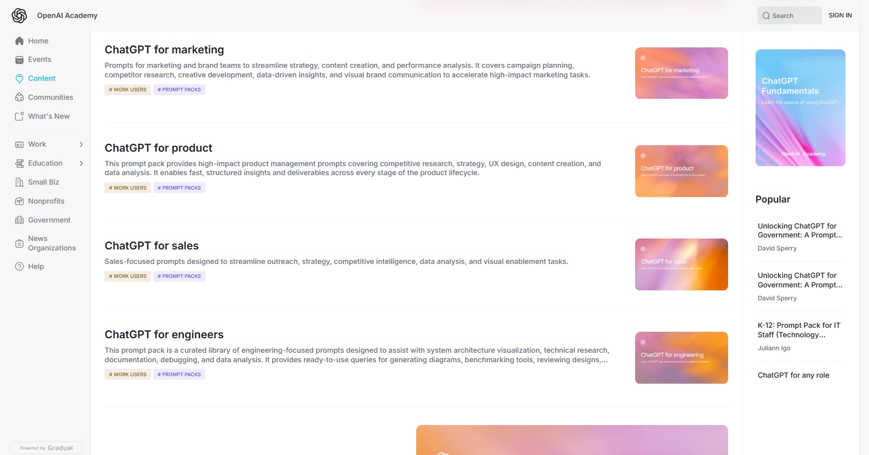 ספריית ה-Prompt Packs של OpenAI | Let's AI בינה מלאכותית