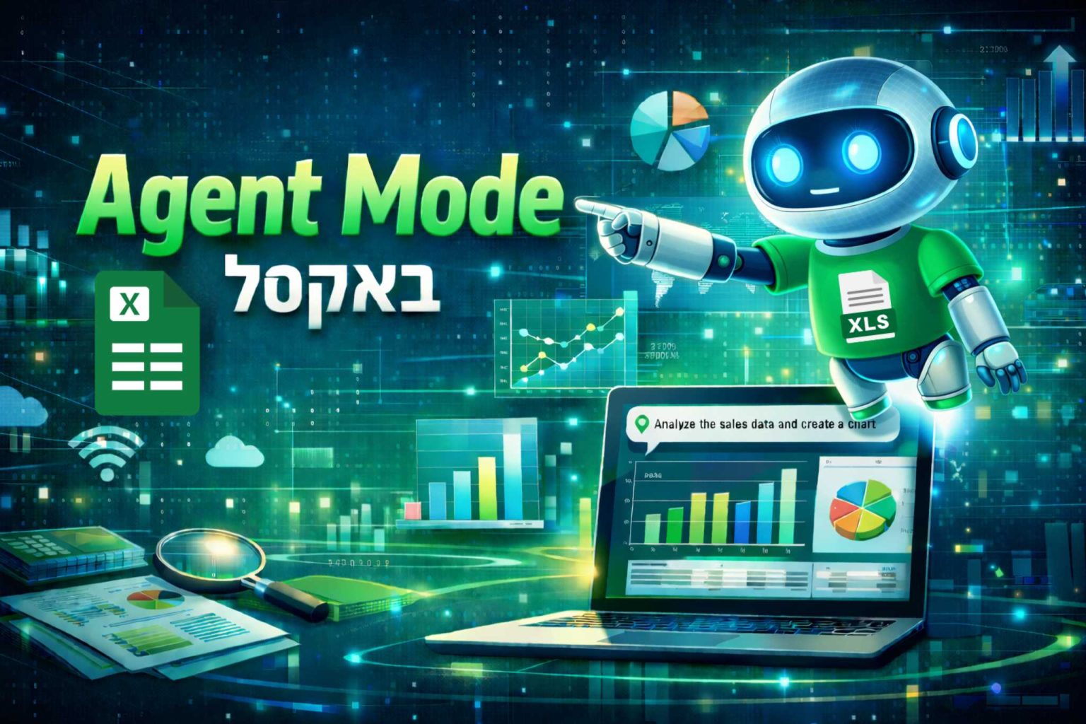 Agent Mode ב‑Excel הופך את הגיליון האלקטרוני לשותף חכם | Let's AI בינה ...